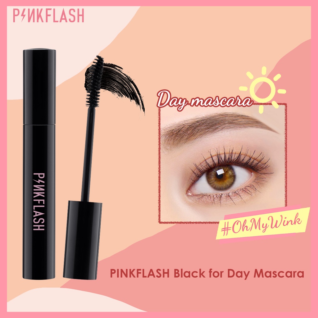 Jual PINKFLASH Maskara Day & Night Lengthening Volume Waterproof ...