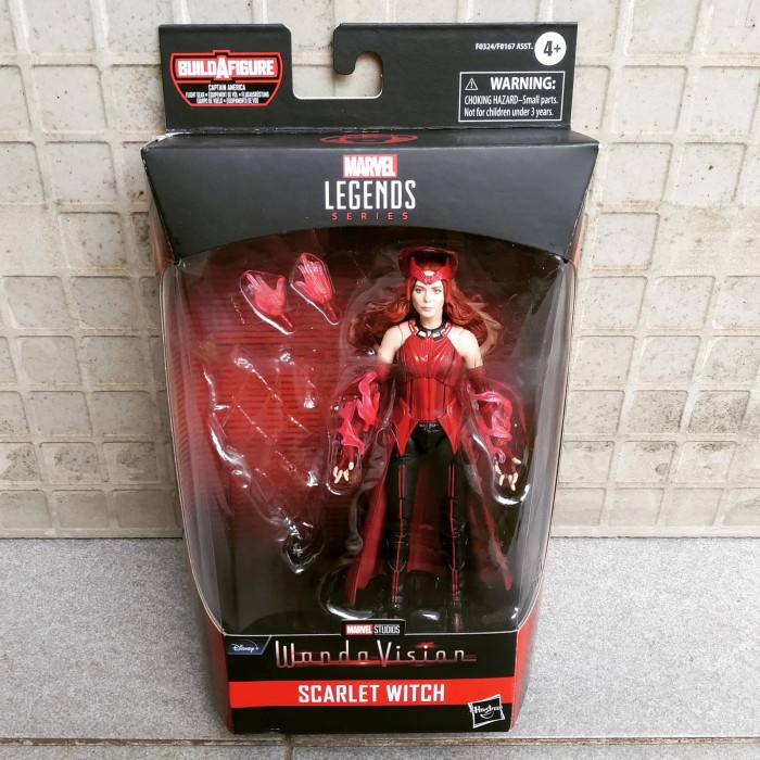 Jual {SimpatiStore} HASBRO MARVEL LEGENDS DISNEY SCARLET WITCH WANDA ...