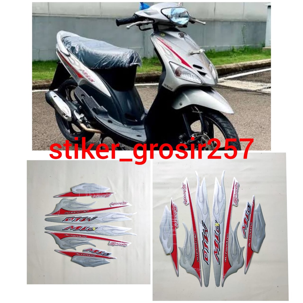Jual STIKER STRIPING LES LIS BODY YAMAHA MIO SPORTY TAHUN 2006 MIO API ...