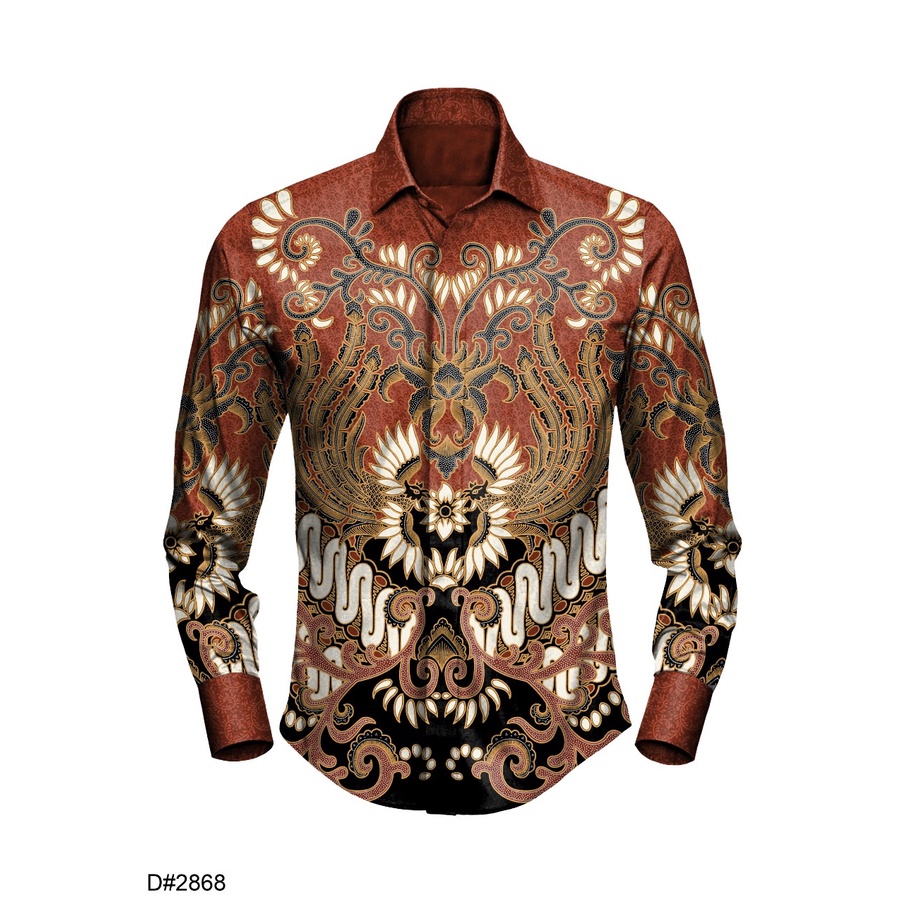 Jual Kain Batik Tulis / Semi Tulis Batik / Pola Baju Batik - 2868 ...