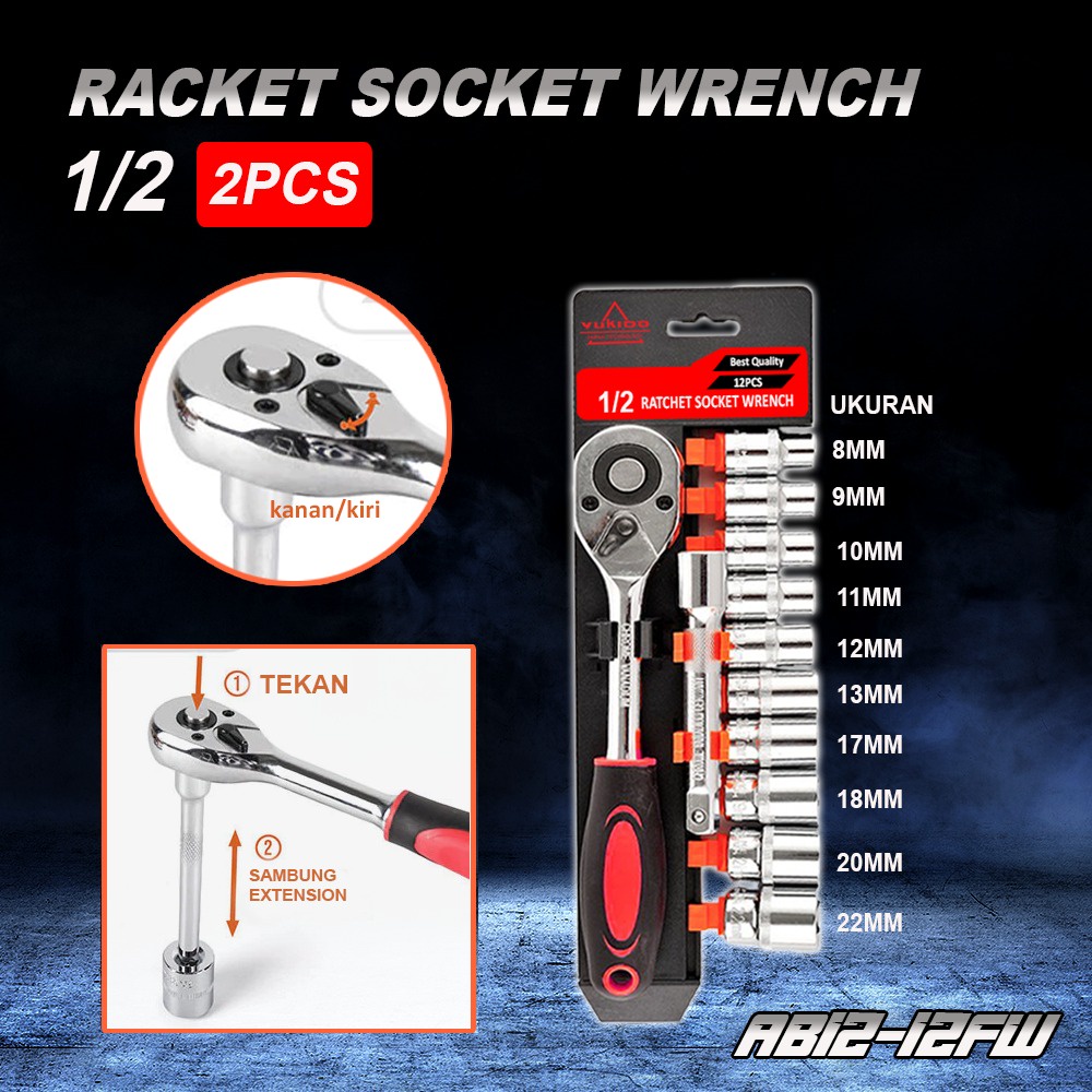 Jual Kunci Shock Murah Kunci Set Lengkap Kunci sok full set 46 in 1 ...