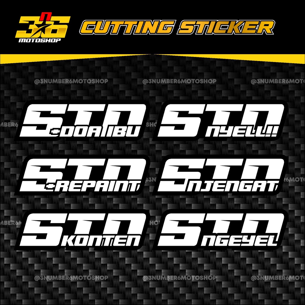 Jual STICKER STD DOA IBU REPAINT KONTEN NYELL!! NJENGAT NGEYEL CUTTING ...