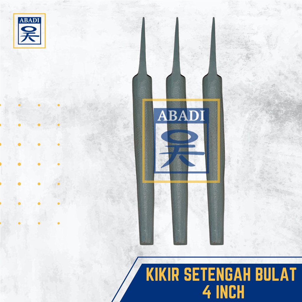 Jual KIKIR SETENGAH BULAT 4 INCH | Shopee Indonesia