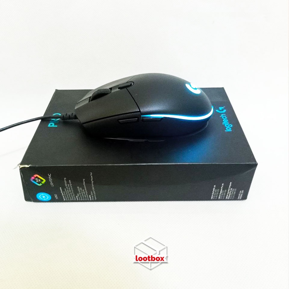 Jual Mouse Gaming Logitech GPro G Pro Wired RGB Lightsync Hero Sensor ...