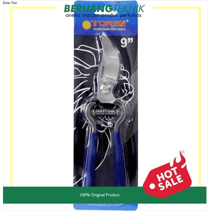 Jual TORA Gunting Dahan Stek GT209 - Prunning Shear 9 Inch | Shopee ...