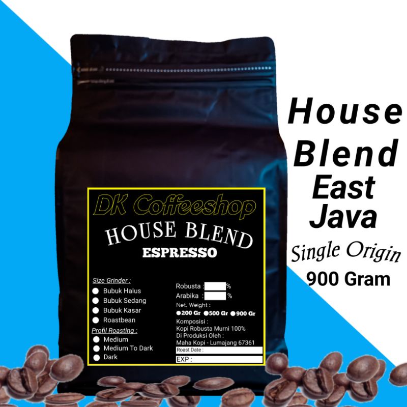 Jual Kopi House blend Espresso full Robusta 70% Arbika 30% pilih ...