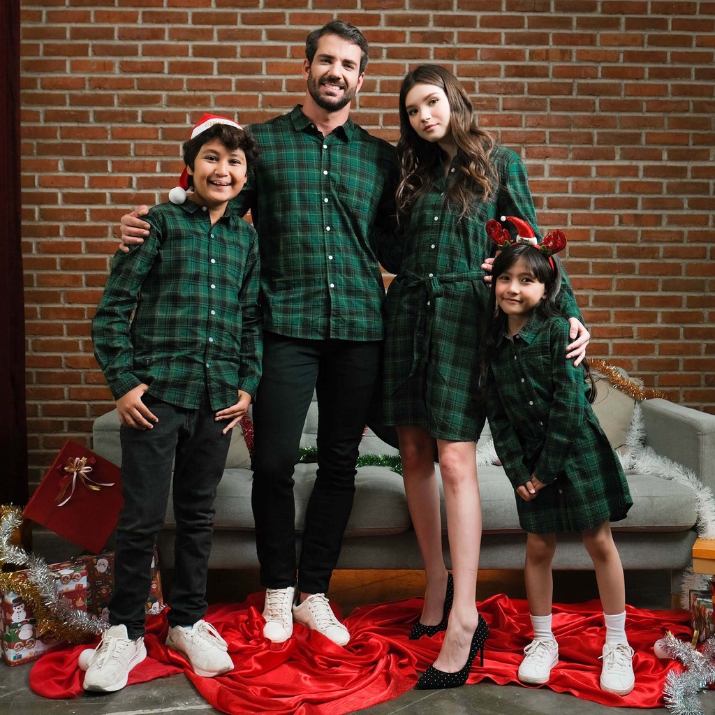 Jual Baju Kemeja Set Cressida Couple Family / Keluarga - JR049X ...