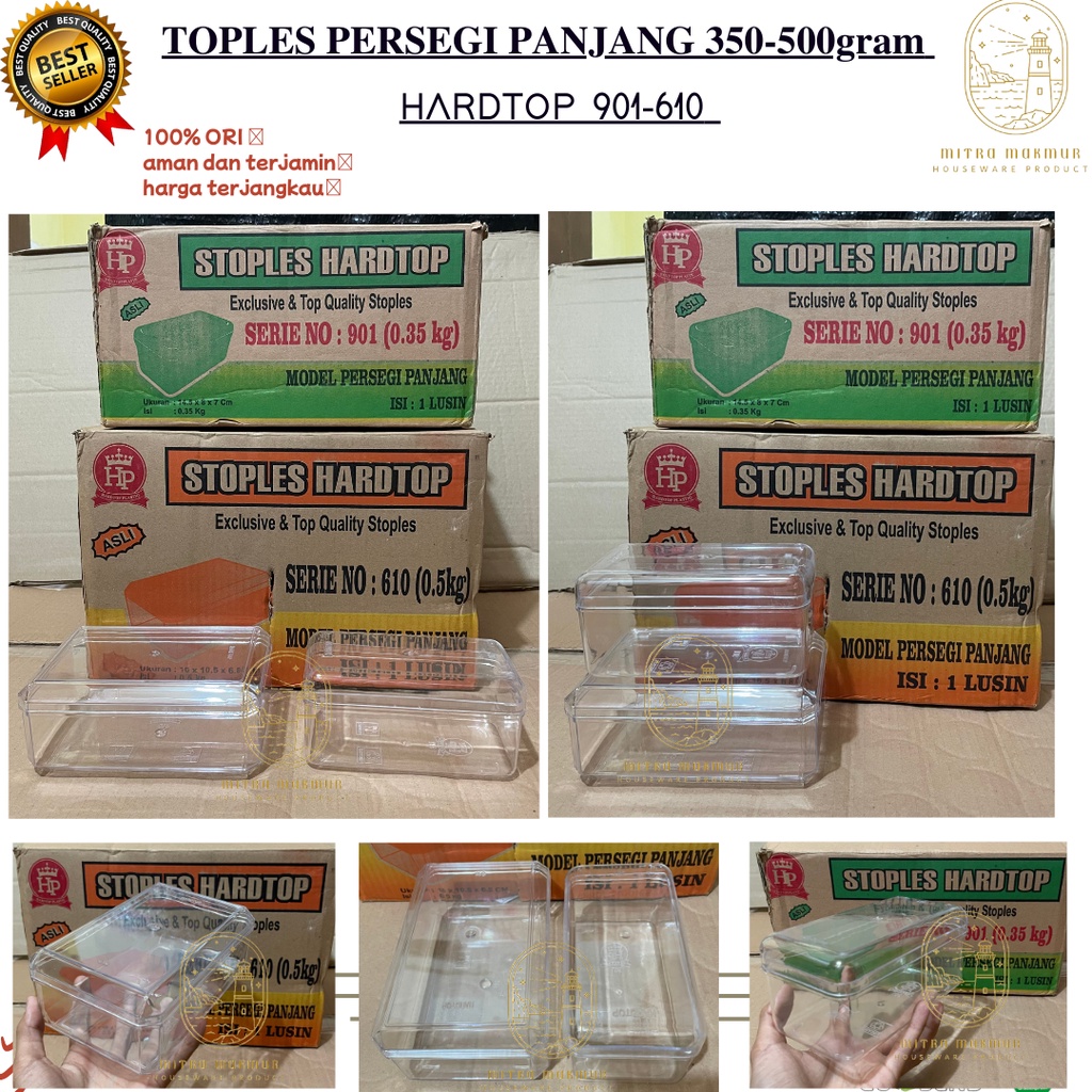 Jual TERMURAH!! TOPLES KUE PERSEGI PANJANG 350-500 GRAM TOPLES HARDTOP 901 - 610 TOPLES KUE ...
