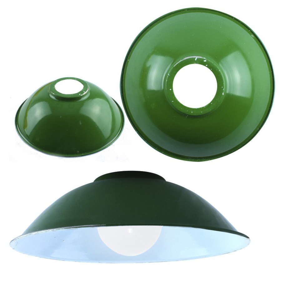 Jual Kap Lampu Jalan Hijau Wd Diameter 7.5" (18-19cm) Kap Hijau Mini E27 | Shopee Indonesia