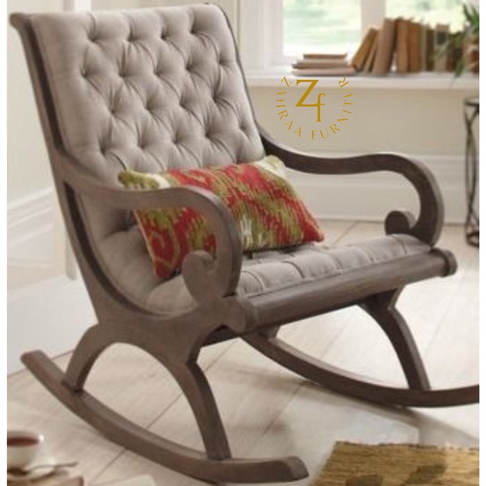 Jual kursi sofa goyang malas minimalis kayu jati murah | Shopee Indonesia