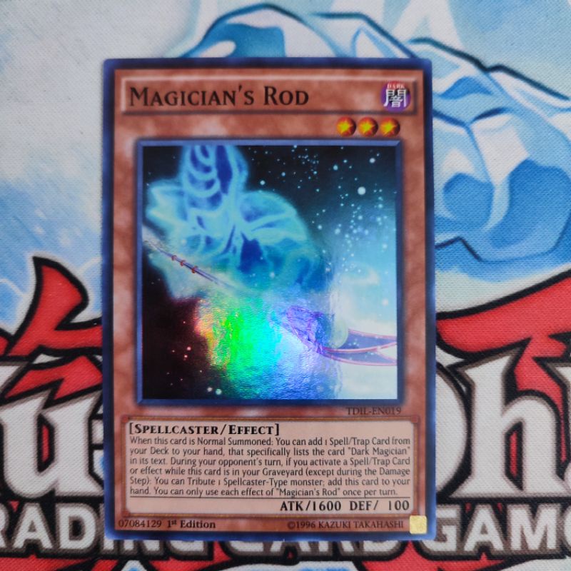 Jual yugioh magician rod TDIL super rare original | Shopee Indonesia