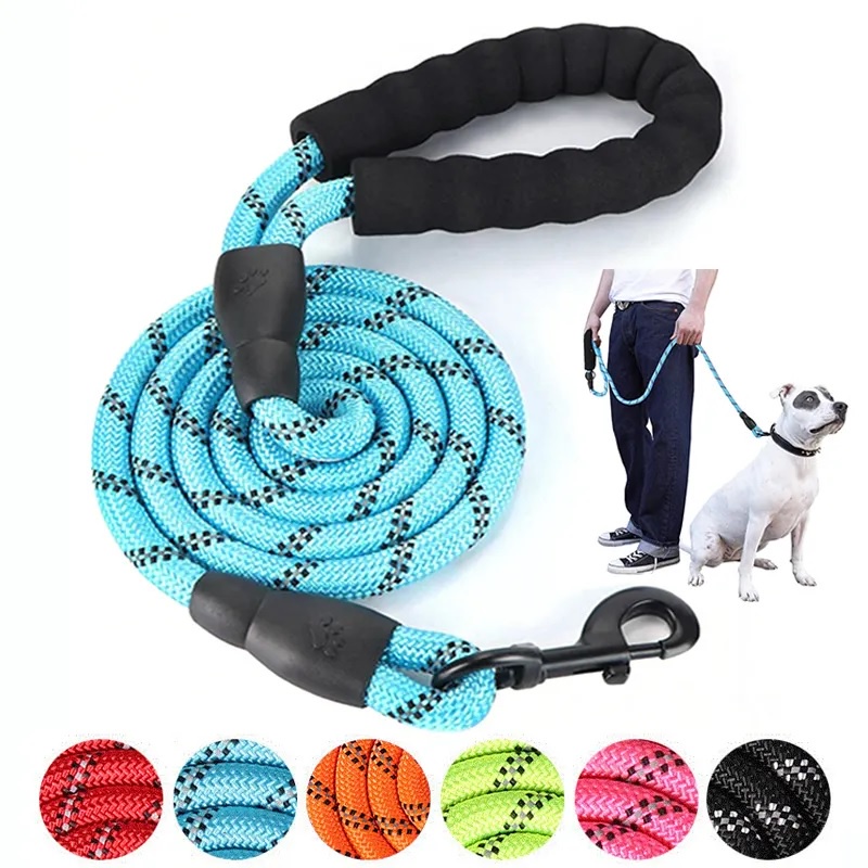 Jual Minits | Tali tuntun anjing, dogs 2 meter, dog leash 1.2X200 rope ...