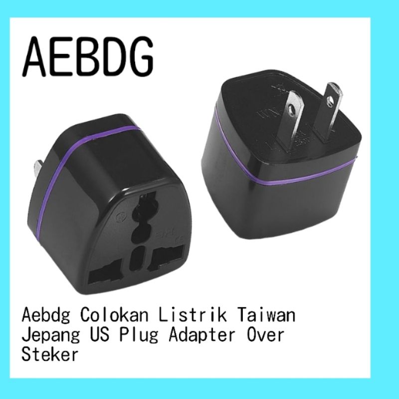 Jual AEBDG Universal Travel AC Wall Power Adapter China and UK Plug to ...