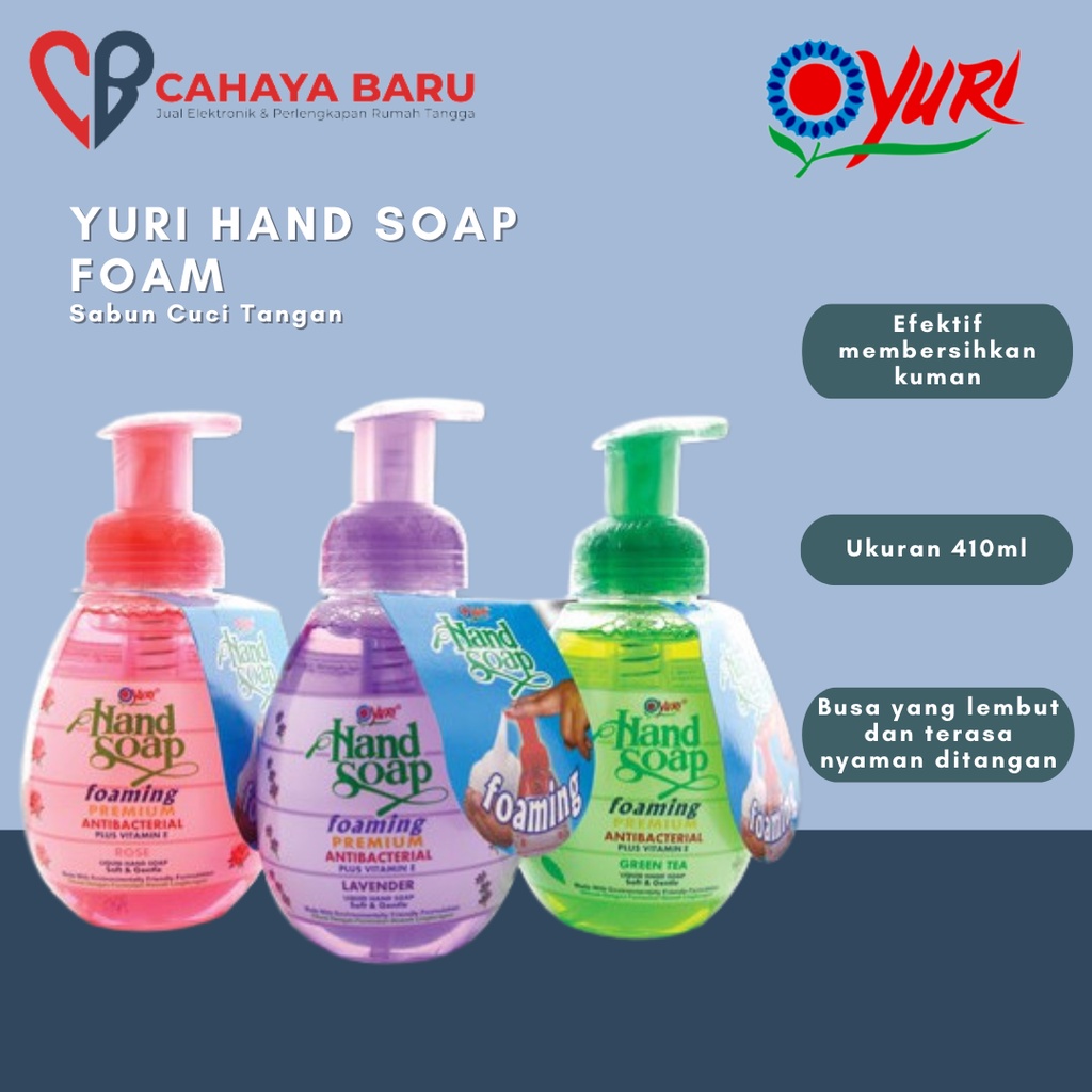 Jual YURI HAND SOAP FOAM | Shopee Indonesia