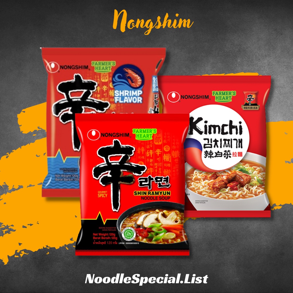Jual Nongshim Shin Ramyun Noodle Soup Shrimp Flavour Kimchi Ramen Mie ...
