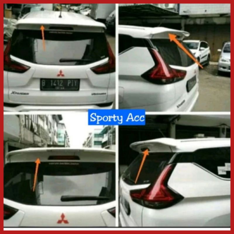 Jual Spoiler Sayap Mobil Xpander + Lampu | Shopee Indonesia