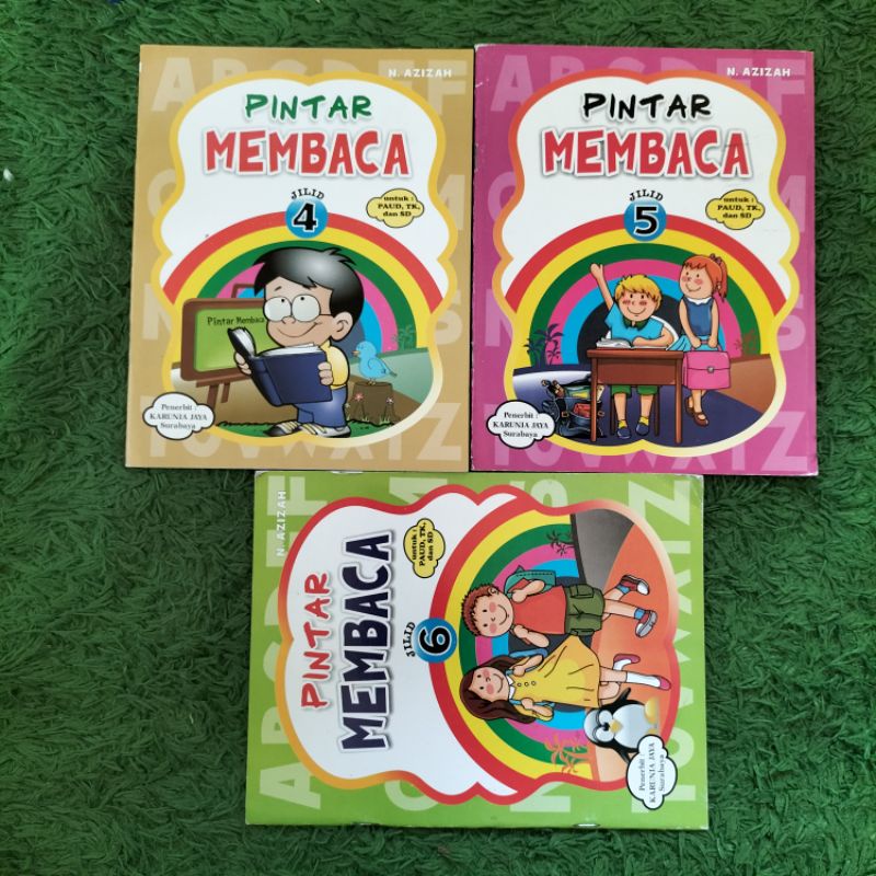 Jual ORIGINAL BUKU PINTAR MEMBACA JILID 4 5 6 UNTUK PAUD TK DAN SD ...