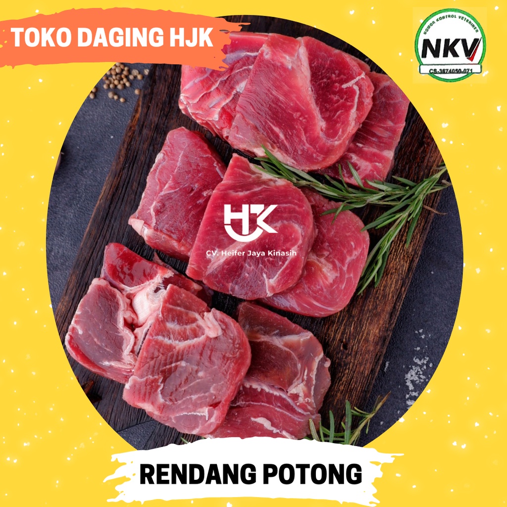 Jual Daging Rendang Reguler Import Kemasan 1KG | Shopee Indonesia