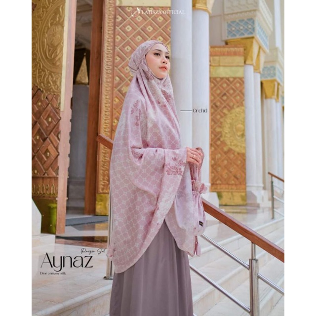 Jual aynaz prayer set latisza/mukena potongan motif | Shopee Indonesia