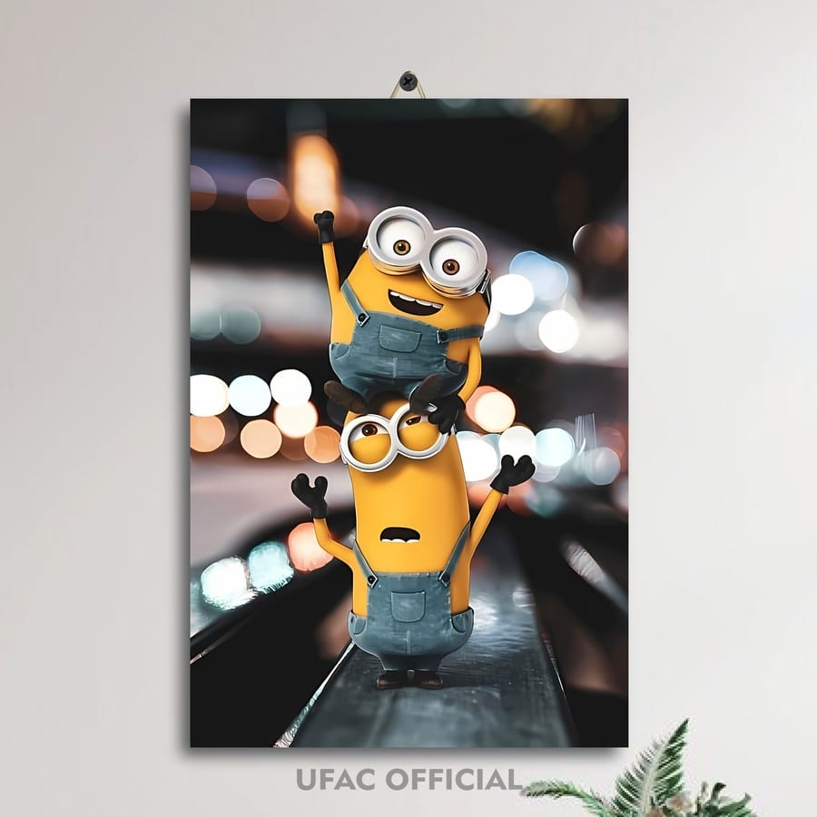 Jual 21-40 DEKORASI KAMAR MURAH KARTUN GRU MINION 20X30 F84LK/VX9LU/ POSTER RUANG BESAR MINION ...