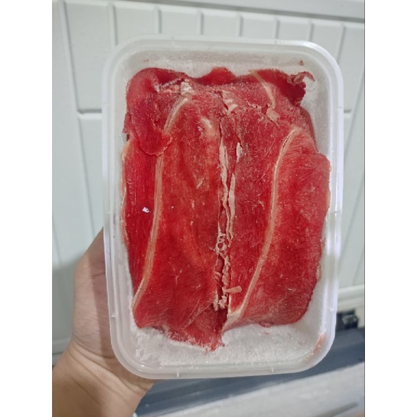 Jual Slice Tipis Daging Sirloin 500g | Shopee Indonesia