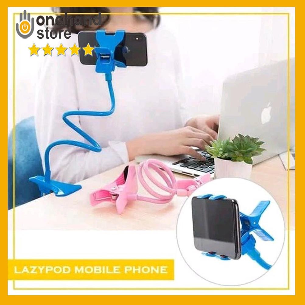 Jual RESTOK GAN [Free Gold] Lazypod / Lazy Pod Hp Holder Plastik ...