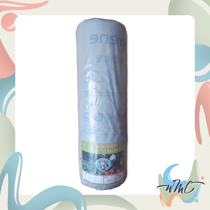 Jual PLASTIK MULSA CAP TANI MAKMUR UKURAN 40/80 CM X 700 M | Shopee ...