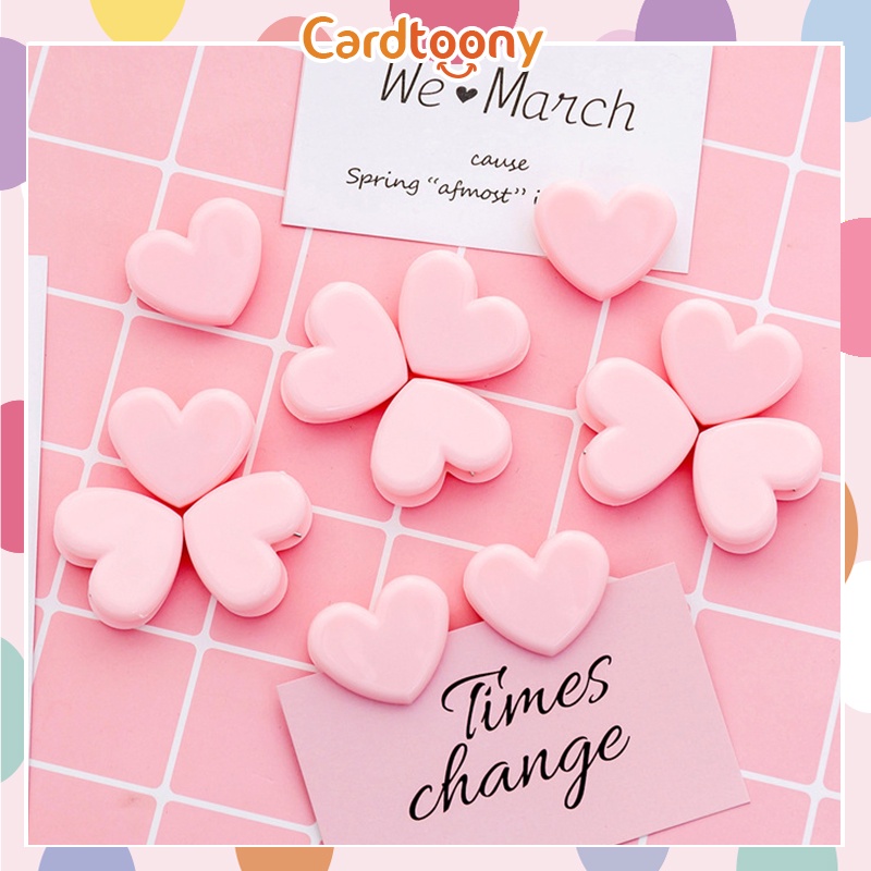 Jual Penjepit Kertas Motif Hati Pink Mini Paper Clip Klip Decorative ...