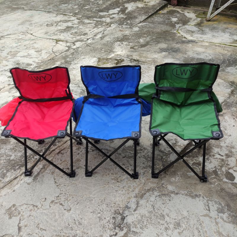 Jual KURSI LIPAT CAMPING FOLDING CHAIR LWY OUTDOOR | Shopee Indonesia