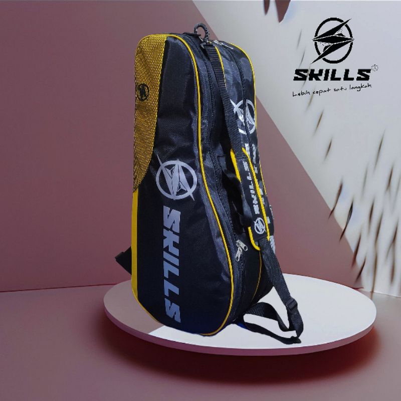 Jual SKILLS Barqun Daisu - Tas Olahraga Badminton | Tas Raket | Tas ...