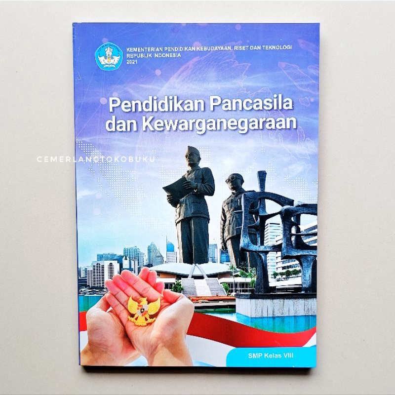 Jual Buku Paket PPKN Pendidikan Pancasila Kelas 8 SMP Kurikulum Merdeka Kemendikbud | Shopee ...