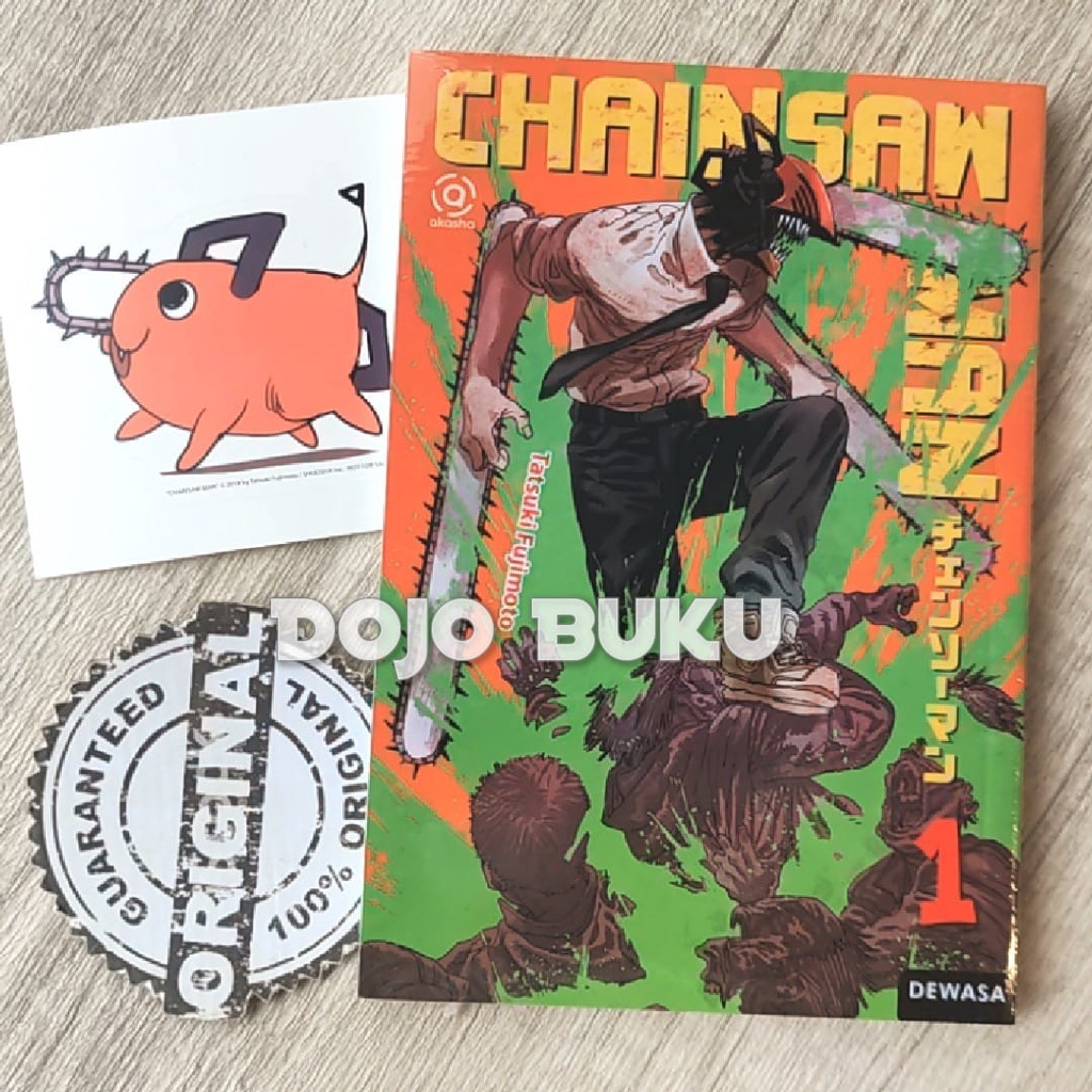 Jual Komik Chainsaw Man by Tatsuki Fujimoto - BONUS | Shopee Indonesia
