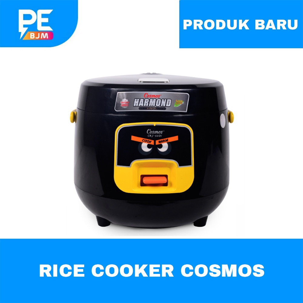 Jual RICE COOKER COSMOS 0.8 LITER CRJ-6601-B/W GARANSI RESMI | Shopee ...