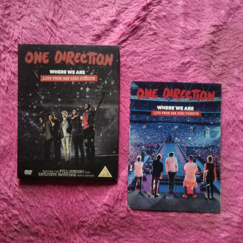 Jual [IMPORT] ONE DIRECTION 1D - WHERE WE ARE DVD (LIVE FROM SAN SIRO ...