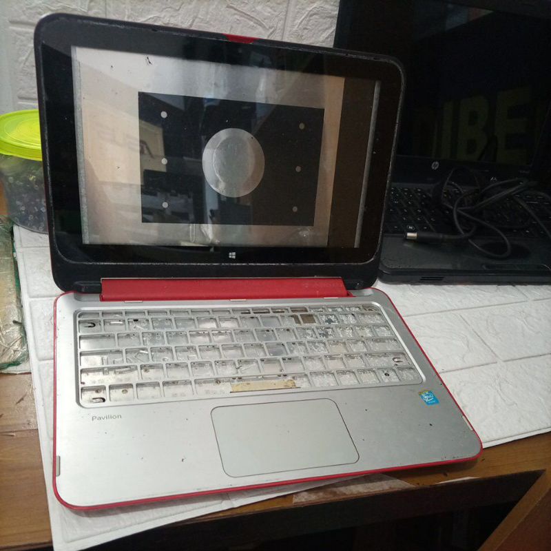 Jual casing hp pavilion 11-N x360 utuh berikut engsel + touchscreen ...