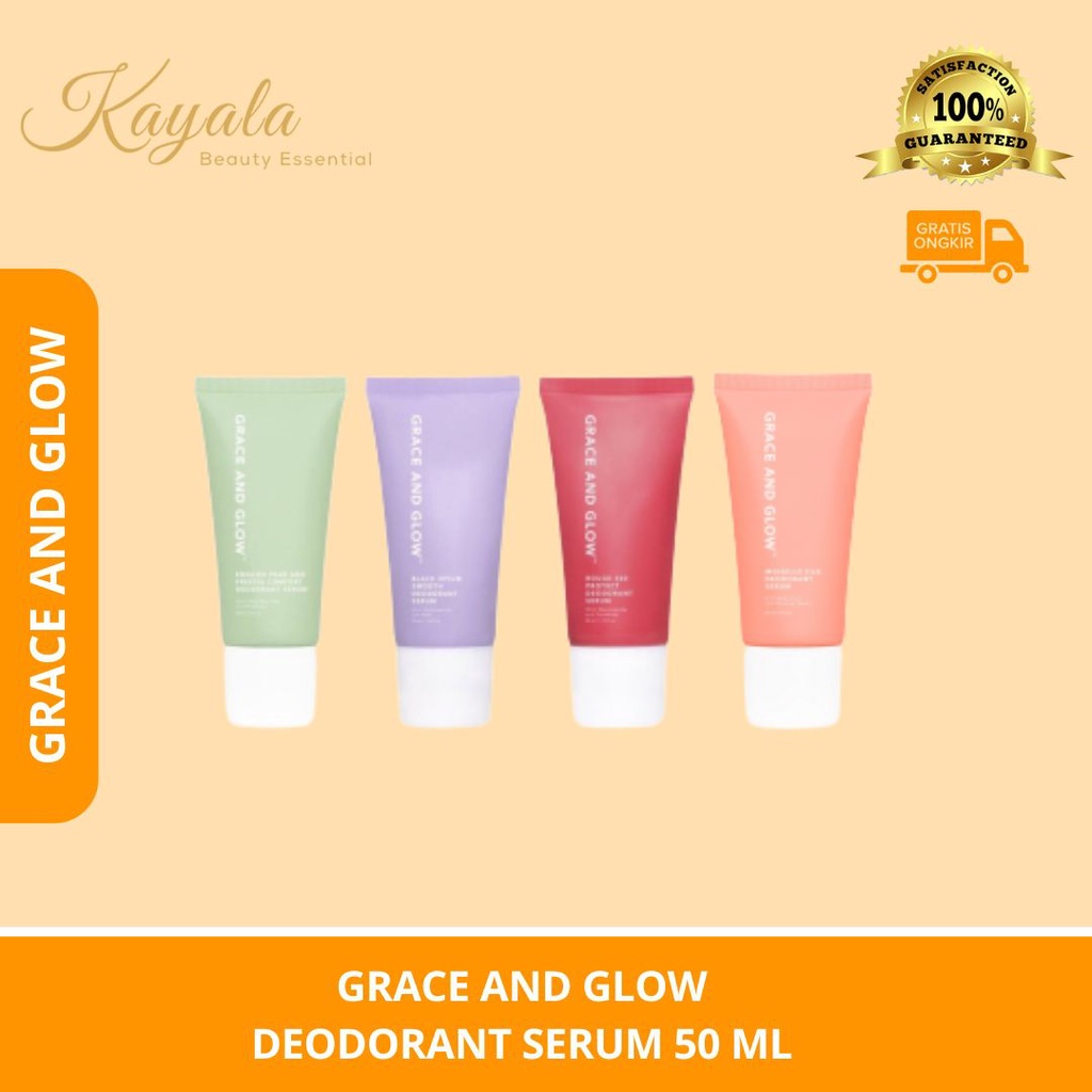 Jual GRACE AND GLOW DEODORANT SERUM 50 ML | Shopee Indonesia
