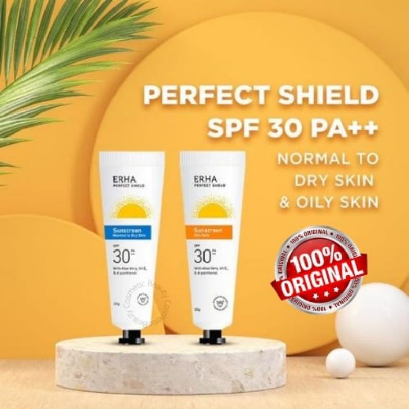 Jual ERHA Perfect Shield Sunscreen Oily Skin SPF 30/PA++ | Shopee Indonesia