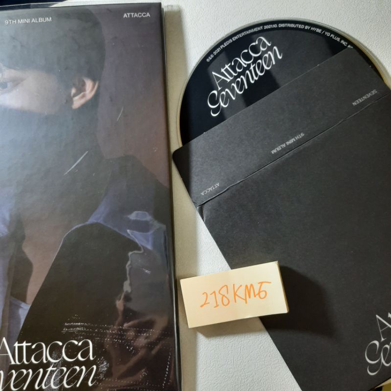 Jual Seventeen SVT DK dokyeom Carver Attacca Carat Version Binder Only ...