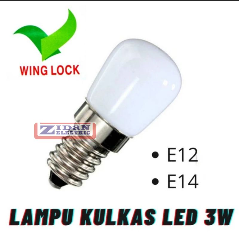 Jual Lampu Kulkas Led E12 E14 3W / Lampu Tidur Led E12 E14 3 Watt Lovov | Shopee Indonesia