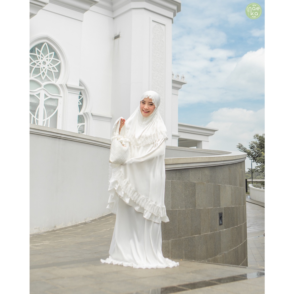 Jual Naeka Mukena Hajj 2in1 Series Silk Premium Mukena Umroh | Shopee ...