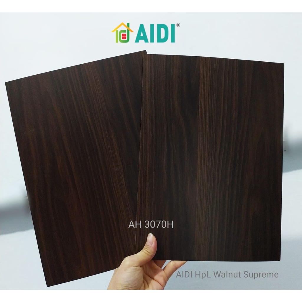 Jual AH 3070H WALNUT SUPREME HPL AIDI HPL URAT KAYU HPL WOODGRAIN HPL ...