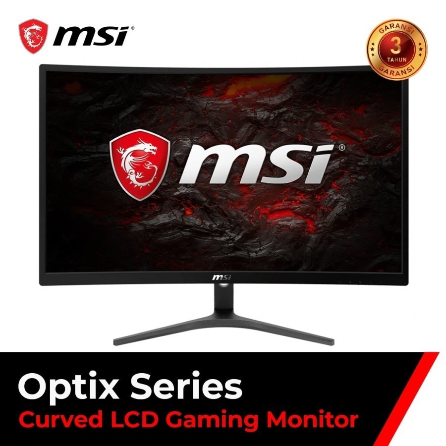 Jual MSI Optix G241VC 24" Curved Gaming Monitor - 1080p FHD 75Hz 1ms ...