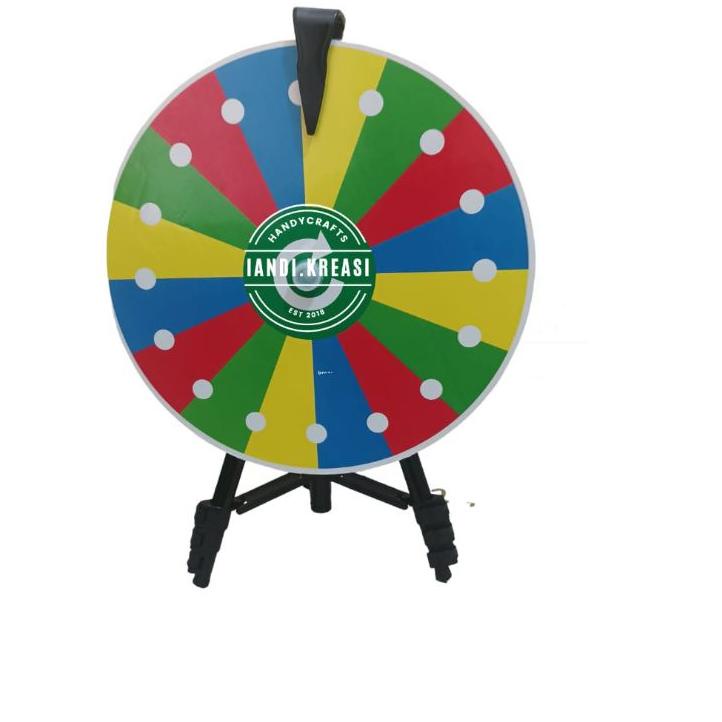 Jual BS6->7C RODA UNDIAN / RODA PUTAR COSTUM/ wheel of fortune/lucky ...