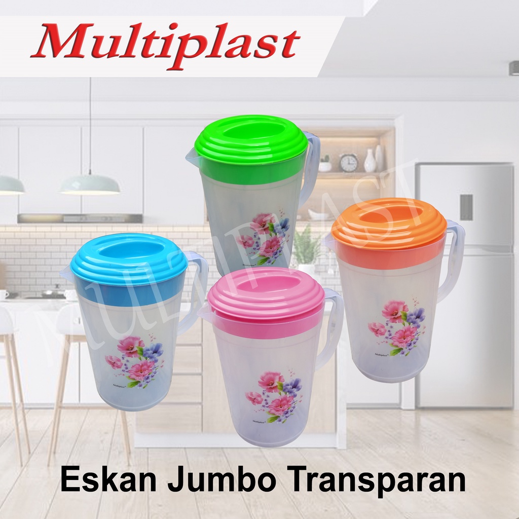 Jual Eskan Plastik Transparan JUMBO MULTIPLAST / Pitcher Plastik Teko ...