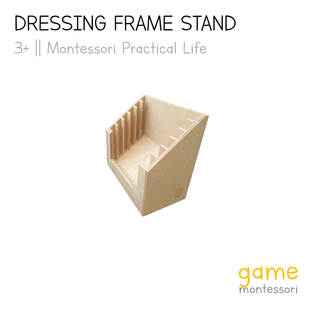 Jual Game Montessori PL Dressing Frame Stand 6 Frame | Shopee Indonesia