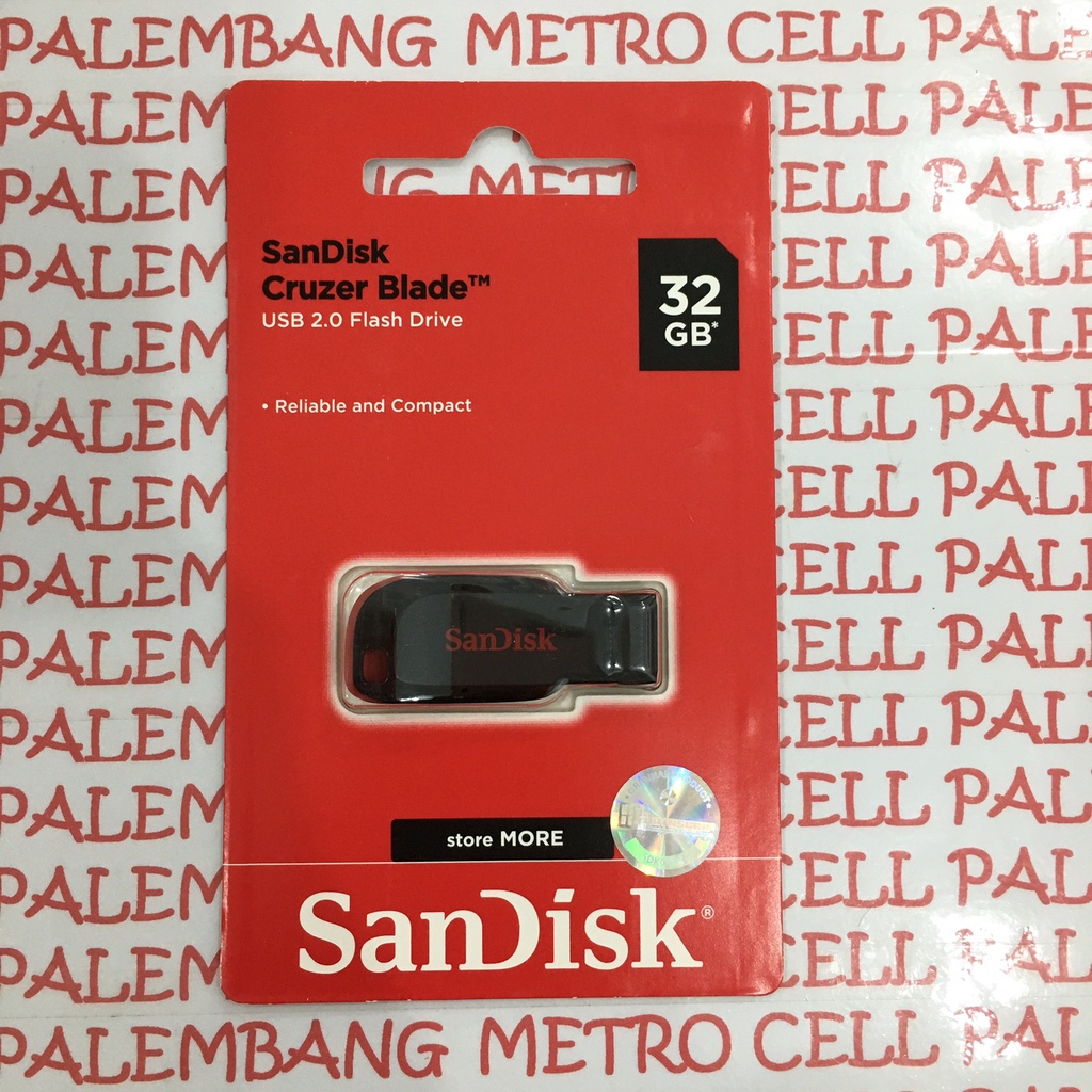 Jual SanDisk FLASHDISK CRUZER BLADE 32GB | Shopee Indonesia