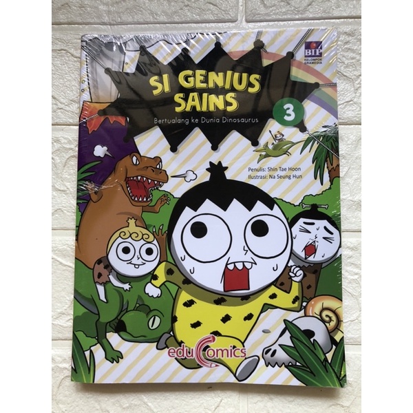 Jual Edu Comics Komik Edukasi Si Genius Sains Bertualang ke Dunia ...
