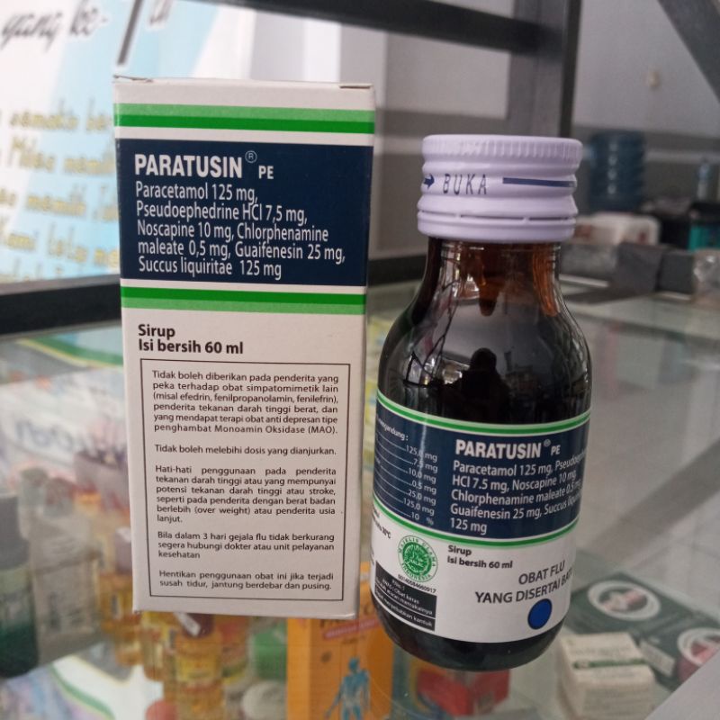 Jual PARATUSIN SIRUP 60ML | Shopee Indonesia