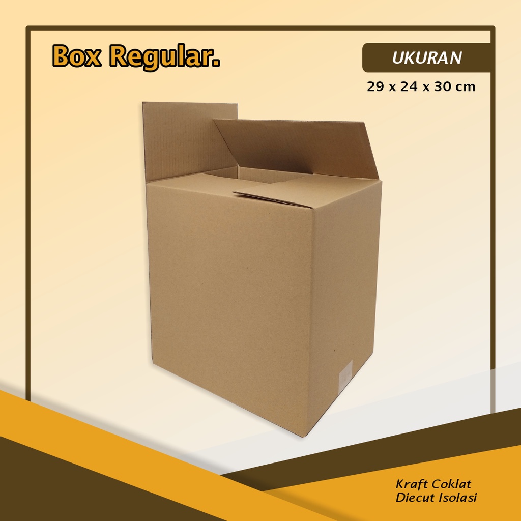 Jual Kardus/Box A1 Regular 29 x 24 x 30 cm - Box/Parsel/Giftbox ...