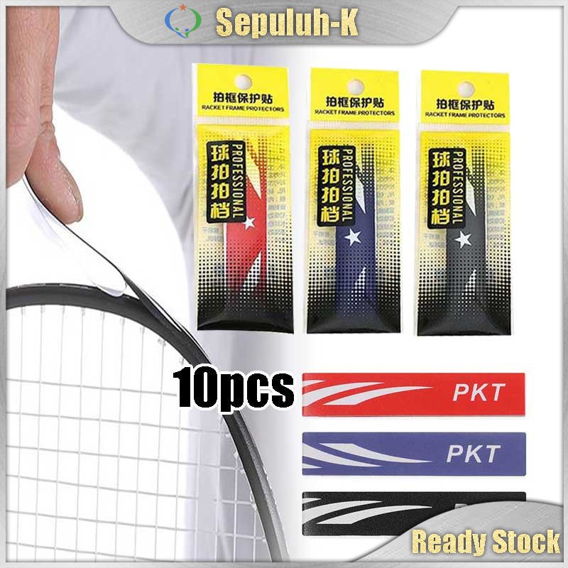 Jual 10PCS Stiker Pelindung Raket Kepala Badminton Anti Gesekan ...